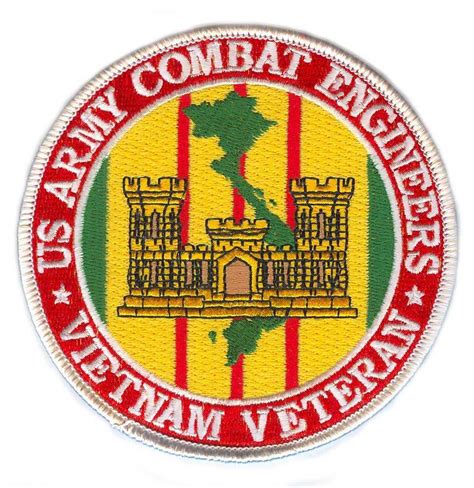 Us Army Combat Engineers Vietnam Veteran Patch 100s Of Patches 25