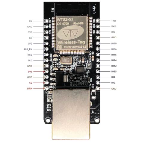 placa esp32 con ethernet wt32 eth01