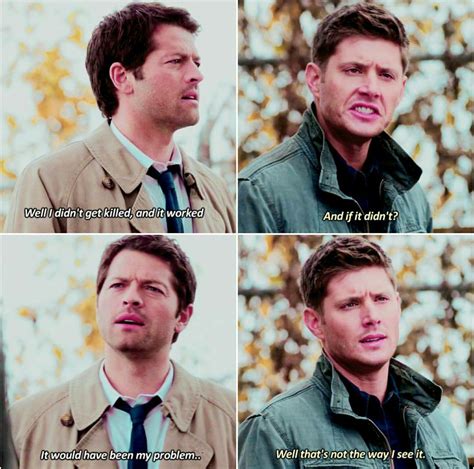 Destiel Is So Canon Supernatural Funny Supernatural Pictures Destiel