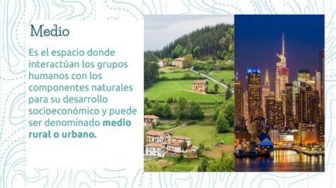 Espacio Geografico Componentes De La Geografia Y Caracteristicas Del