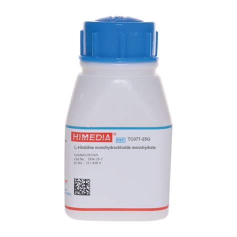 Himedia L Histidine Monohydrochloride Monohydrate 캐시바이