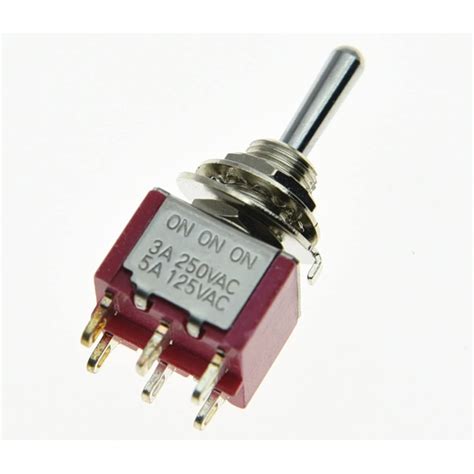 Switch Toggle Sptt On On On 6 Pines