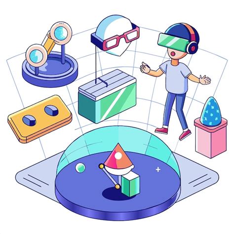 Virtual Reality Assets Vectors And Illustrations For Free Download Freepik
