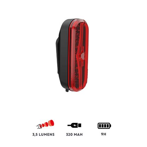 Aydınlatma Arka Rl 510 Usb Led Elops Decathlon