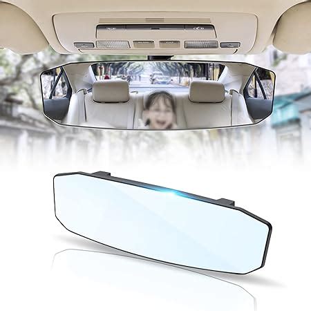 Cueclue Pack 1 Espejo Panorámico Retrovisor De 115 X 33 Pulgadas Espejo Retrovisor Curvado