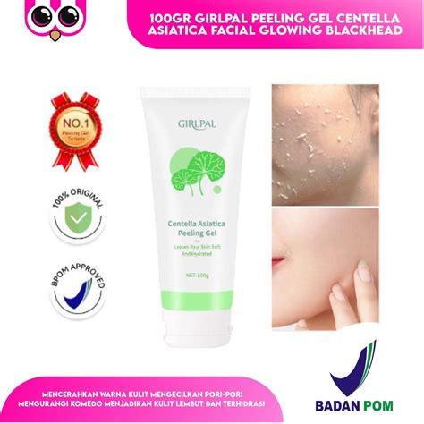 Jual 100gr Girlpal Peeling Gel Centella Asiatica Facial Glowing