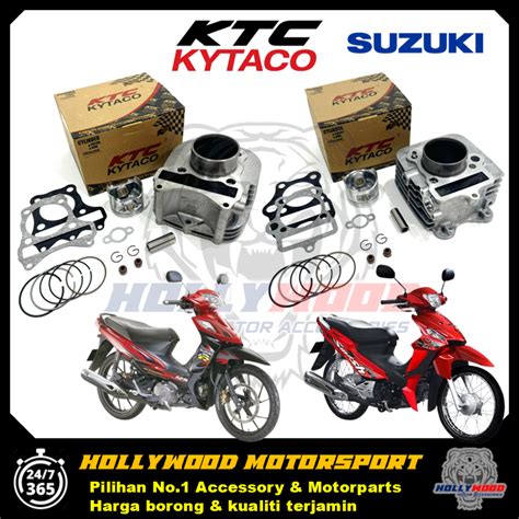 Racing Block Suzuki Shogun Smash Ktc Kytaco 100 Jamin Original Plug N Play Combo Gasket Piston