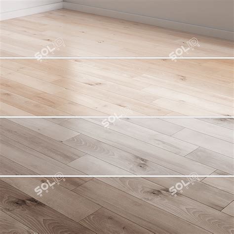 Versatile Oak Flooring Collection 3d Model