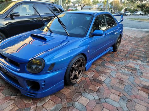 2002 Subaru Wrx Sti Base With 18x95 Enkei Ts 5 And Nitto 225x40 On Coilovers 1493346