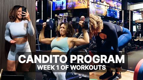 Full Week Of Workouts On Candito Program Strength Training For Women