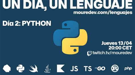 Brais Moure Auf Linkedin La Semana Pasada Comenzamos Un Día Un Lenguaje Un Curso En Directo