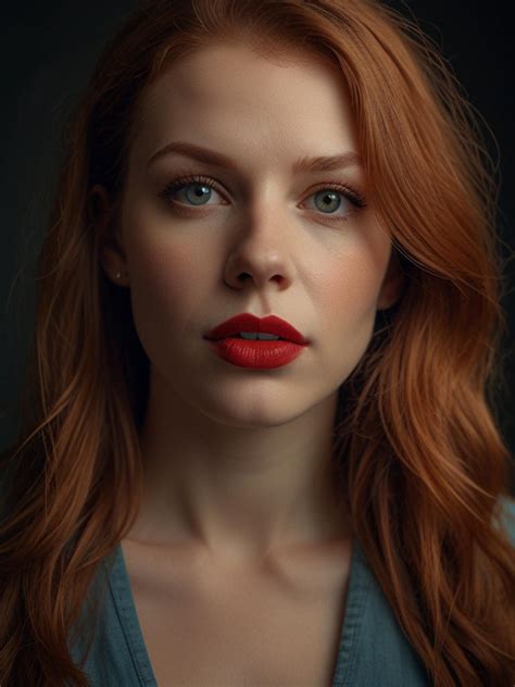 Redhead In Blue By Kalel32688 On Deviantart