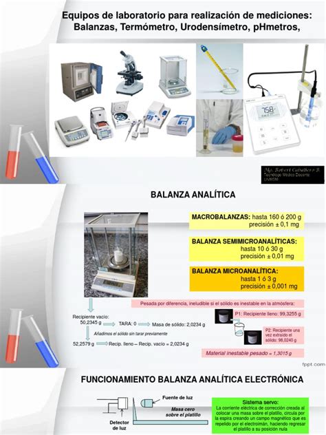 Clase 10 Equipos De Laboratorio Para Realización De Mediciones Pdf Fahrenheit Celsius