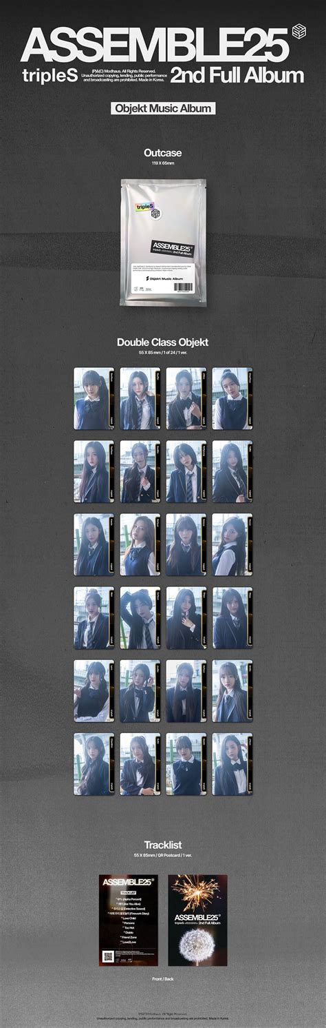 Triples Assemble25 Objekt Music Album Kpop Nation