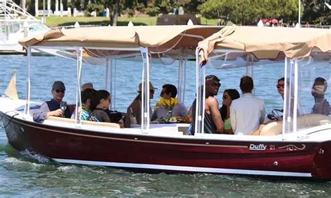 Electric Duffy Boat Cruises From 2250 Newport Beach Groupon