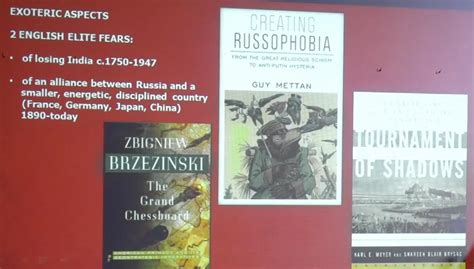Terry Boardman KĽÚČovÉ InformÁcie Z DejÍn Anglo RuskÝch VzŤahov VzŤah AnglofÓnnej Oligarchie