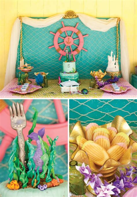 Crafty And Creative Little Mermaid Birthday Pool Party Hostess With
