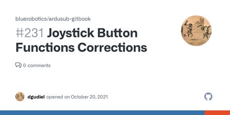 joystick button functions corrections · issue 231 · bluerobotics