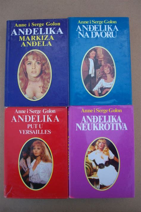 AnĐelika Anne I Serge Golon Lot 4 Knjige