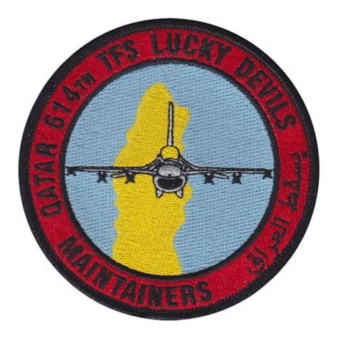 614 Tfs Lucky Devils Patch 614th Tactical Fighter Squadron Patches