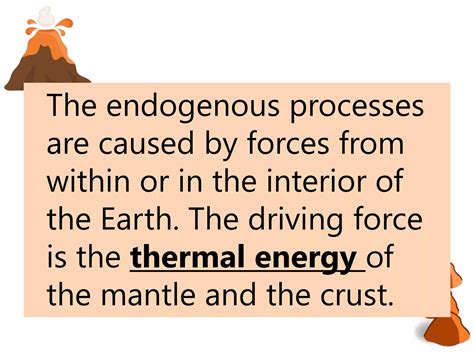 Endogenous Processes On Earth Pptx