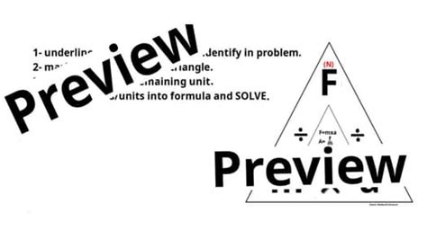 Force Triangle New Method Solve Force Mass Acceleration Calculations