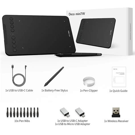Xp Pen Deco Mini 7w Drawing Pad Wireless For Android