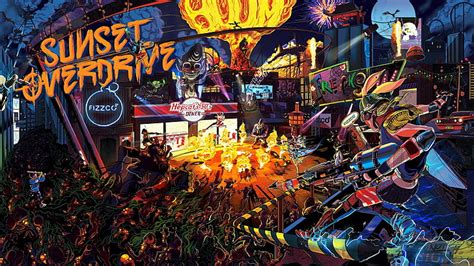 Video Game Sunset Overdrive Wallpaper Hd Wallpaperbetter