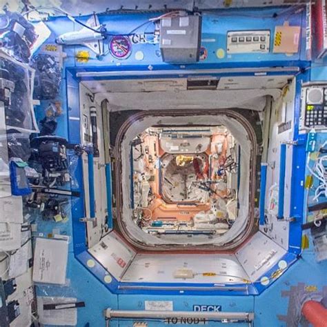 Inside The International Space Station In Iss International Waters