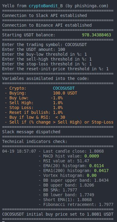 GitHub Phishinga CryptoBandit Python Script That Interacts With The Binance API To Perform