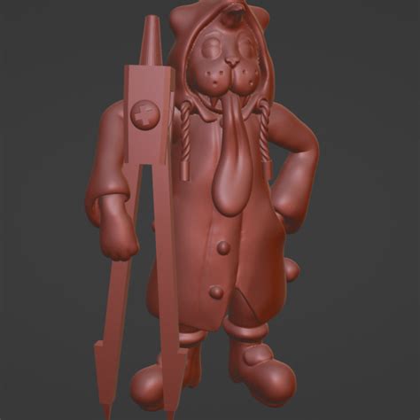 3d Printable Cat Mink Navigator One Piece Ocanime Style By The