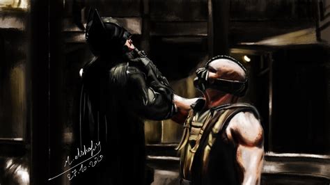 Artstation Bane Vs Batman