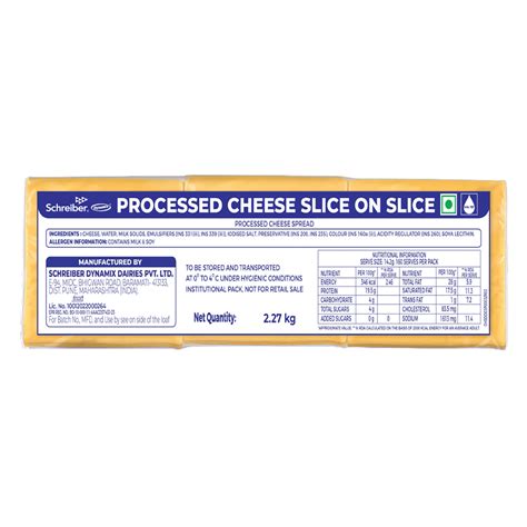 Dynamix Cheese Slice On Slice 227 Kg Wholesalers With Best Prices