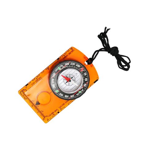 Baseplate Map Compasses With Scale Ruler Accurate Orienteering