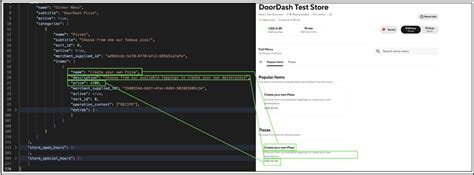 Menu Configuration Reference Doordash Developer Services