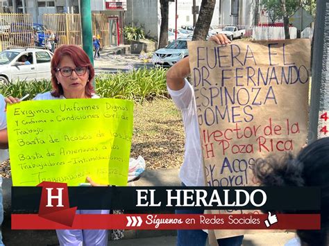 El Heraldo De Veracruz Trabajadores Bloquean Avenida Frente Al Issste