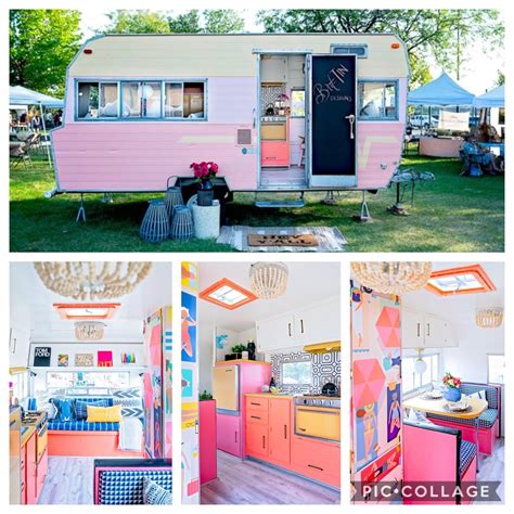 Pin By Brooke On Caravans Diy Camper Remodel Camper Decor Vintage