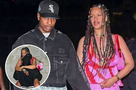 Aap Rocky Carrega Rihanna No Colo Em Show E O Clima Esquenta