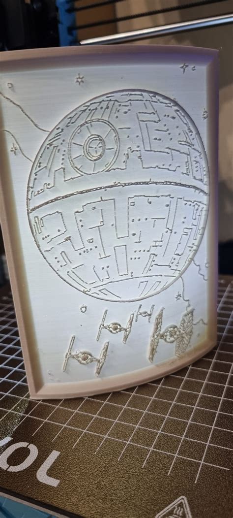 Stl File Lithophane Star Wars・3d Printable Design To Download・cults