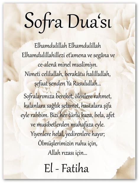 Sofra Duasi Blume Poster Prayer Station Beautiful Dua Beautiful