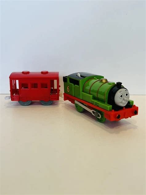 Thomas And Friends Trackmaster Percy Motorised Thomas The Tank Engine Tomy Mattel 20 43 Picclick Au