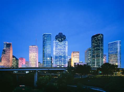 Houston Texas Skyline Original Image From Carol M Highsmiths Free Public Domain Photo