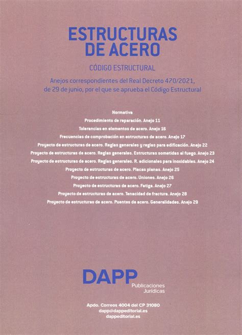 Estructuras De Acero Código Estructural 9788409367443 Dapp