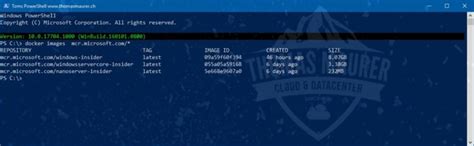 The New Windows Container Image Thomas Maurer