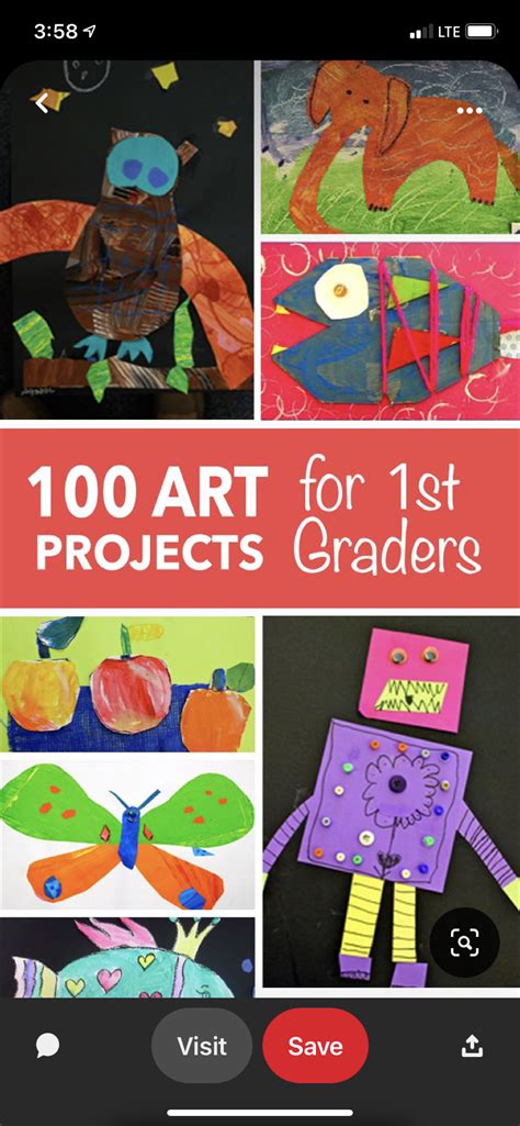 Art Projects For 1st Graders Art Activities For First Grade Art