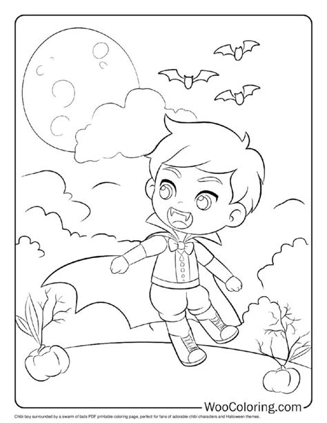100 Chibi Coloring Pages Free Pdf To Print Woo Coloring