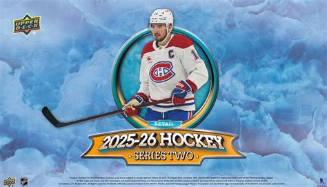 2025 26 Upper Deck Series 2 Hockey Tin Breakaway Sports Cards