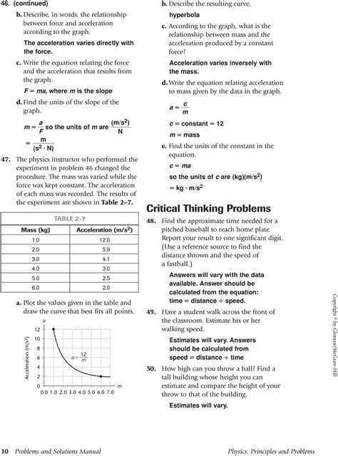 Math Handbook Transparency Worksheet Operations With Scientific
