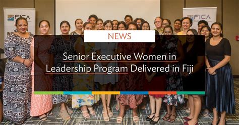 Monisha Kumar On Linkedin Senior Executive Women In Leadership Program Delivered In Fiji