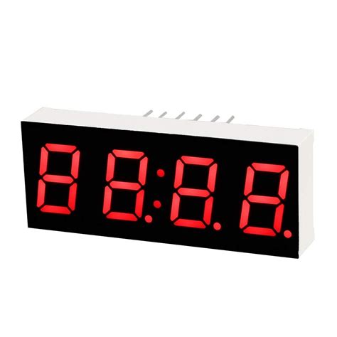 display 7 segmentos 4 dígitos 2 pontos 0 56″ cátodo circuito facil